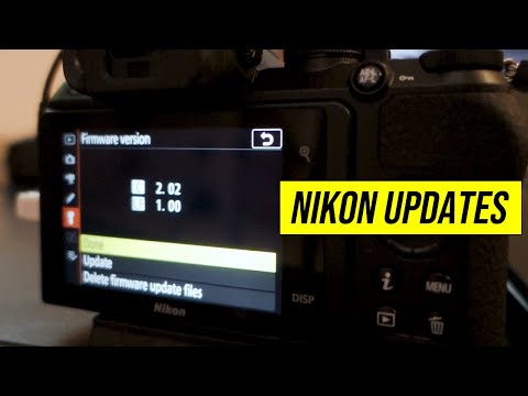 Nikon Z50: How to update firmware (1634)