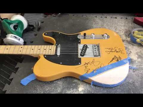 Fender AM Ultra Tele MN Butt. Blonde iMuso