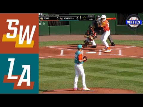 Texas vs Venezuela | LLWS Third Place Game | 2024 LLWS Highlights