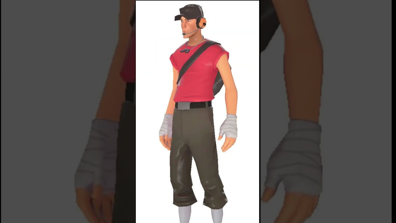 How Fem Scout was created #tf2 #shorts