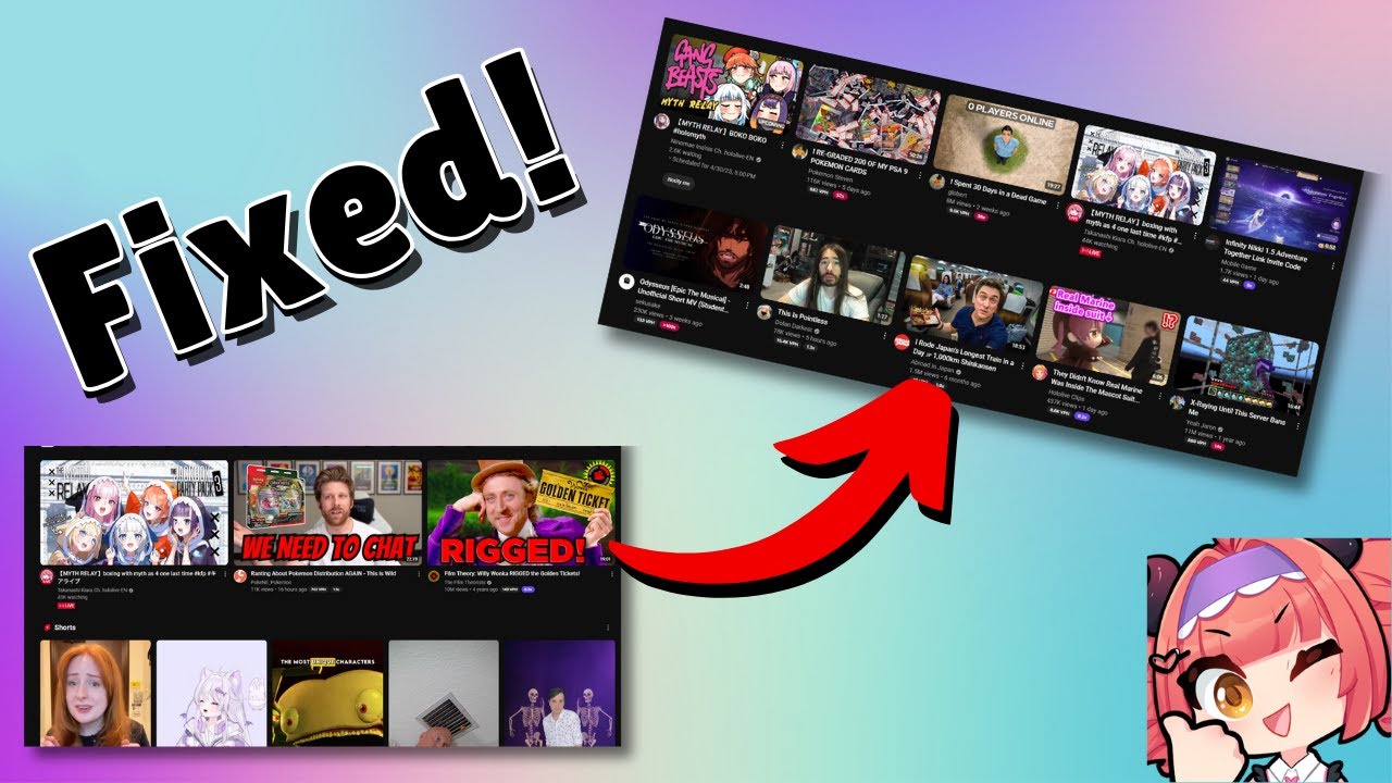 YouTube's New UI Sucks?! Here's How to Fix the Giant Thumbnails (Quick & Easy)