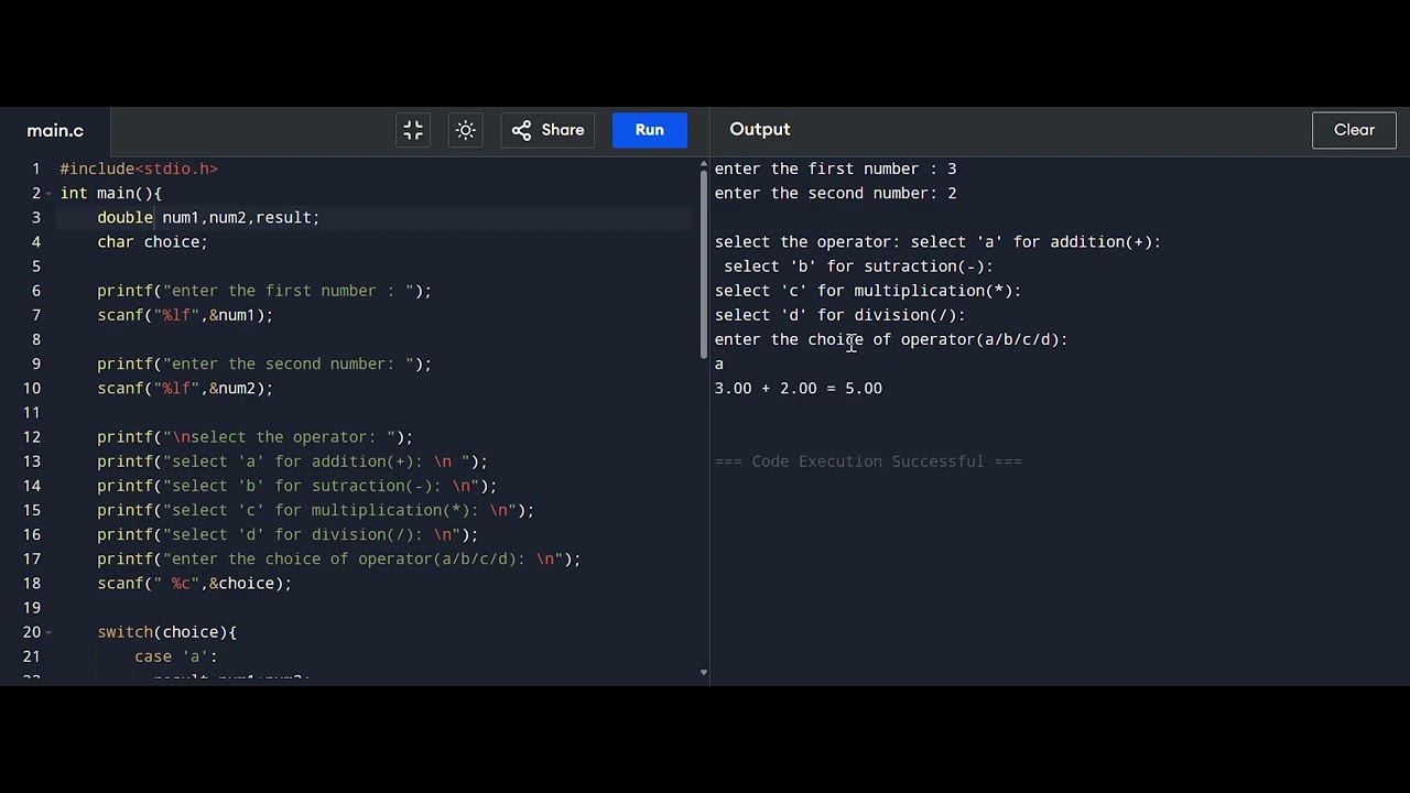 project cal @TechnoHacks on LinkedIn @Mentor Sandip Gavit