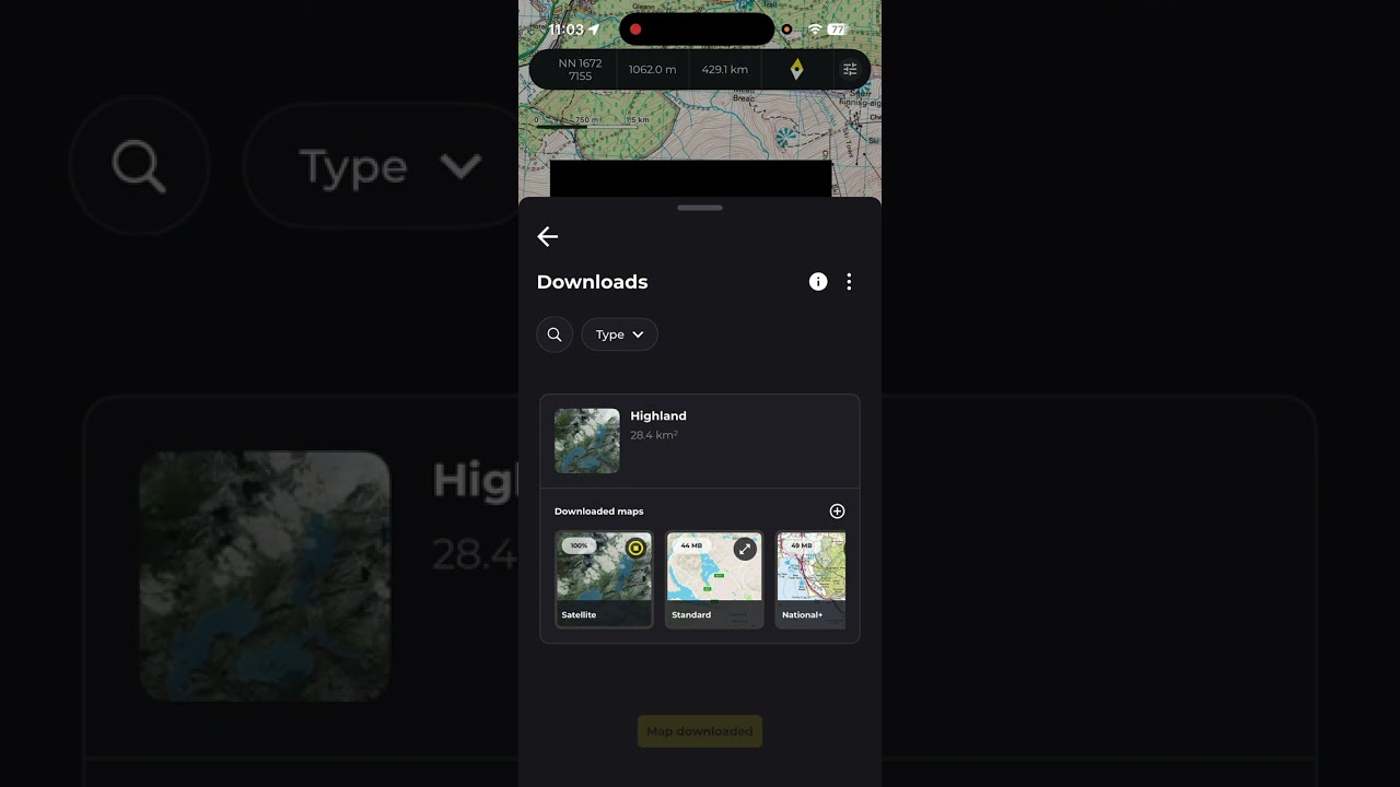How to download offline maps on HiiKER