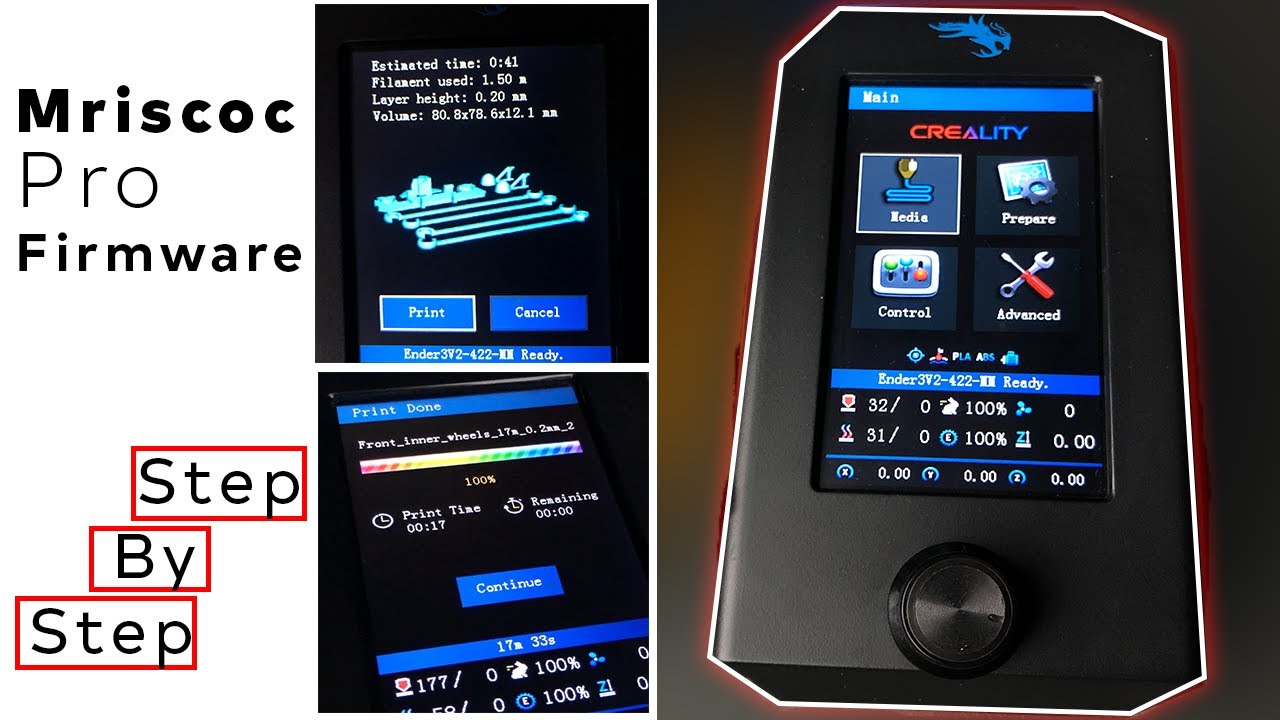 ENDER 3 V2 FIRMWARE UPDATE: What You Need to Know - Mriscoc Features Explained