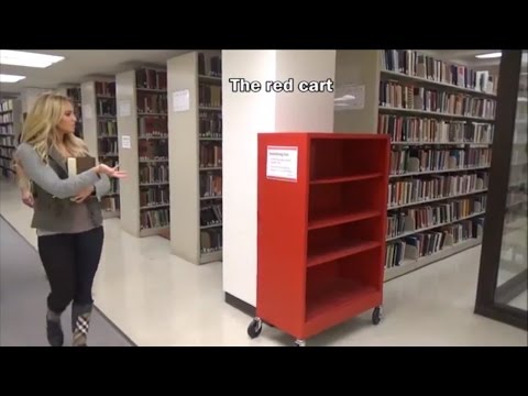 Did you know? - Book reshelving in Bird Library