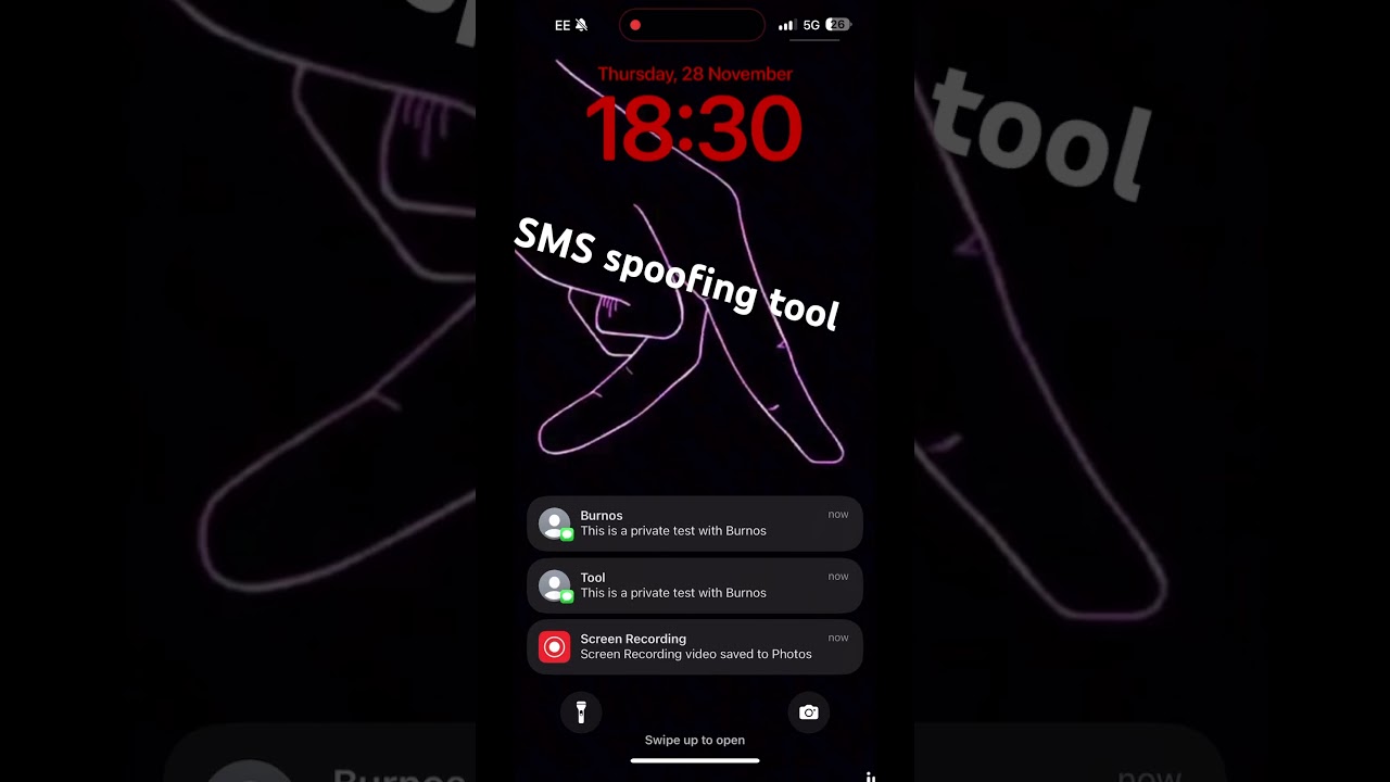 New sms spoofing tool