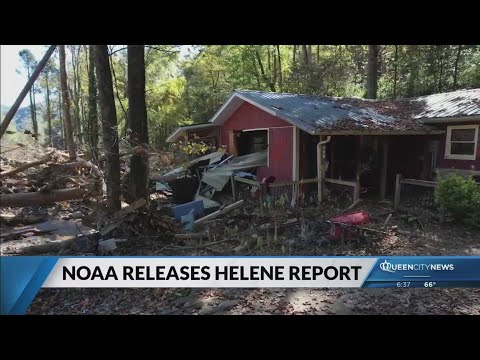 NOAA releases analysis of Hurricane Helene deaths, weather impacts