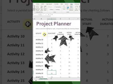 How to Lock Rows and Columns When Scrolling: Freeze Panes #excelshorts #exceltip #shorts