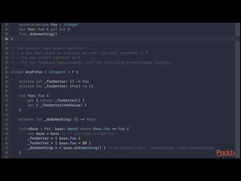 Learn Build Your Swift App Using Protocols Type Erasers | packtpub com - Mind Luster