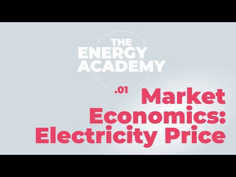 Energy market economics 101: setting the electricity price
