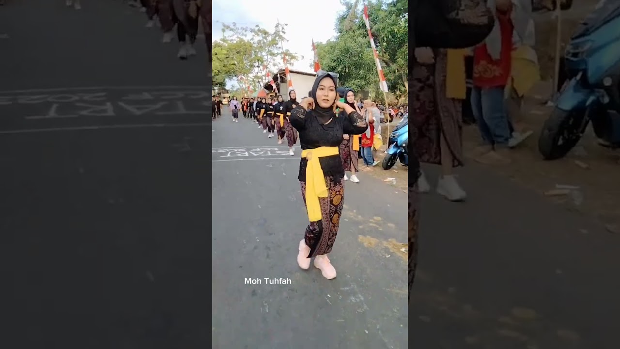 Cantik cakep karnaval condong HUT RI 78 tahun 2023