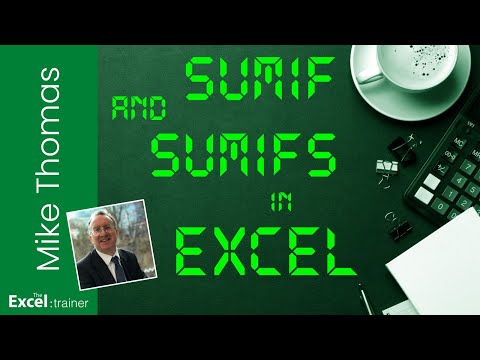 How to Use SUMIF and SUMIFS in Excel (FULL TUTORIAL with examples including wildcards and dates)