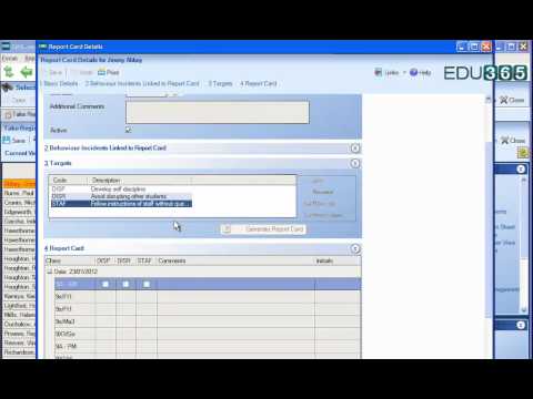 SIMS - Taking a register