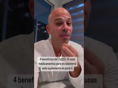 4 beneficios del CoQ10. Sí usas medicamentos para el colesterol este suplemento es para ti.