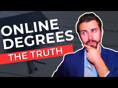 The TRUTH About Online Degrees...