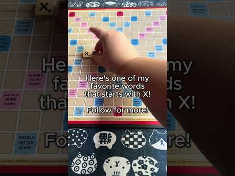 One of my favorite words that start with X #scrabble