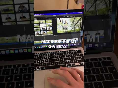 M1 MACBOOK AIR FOR EDITING! 👏
