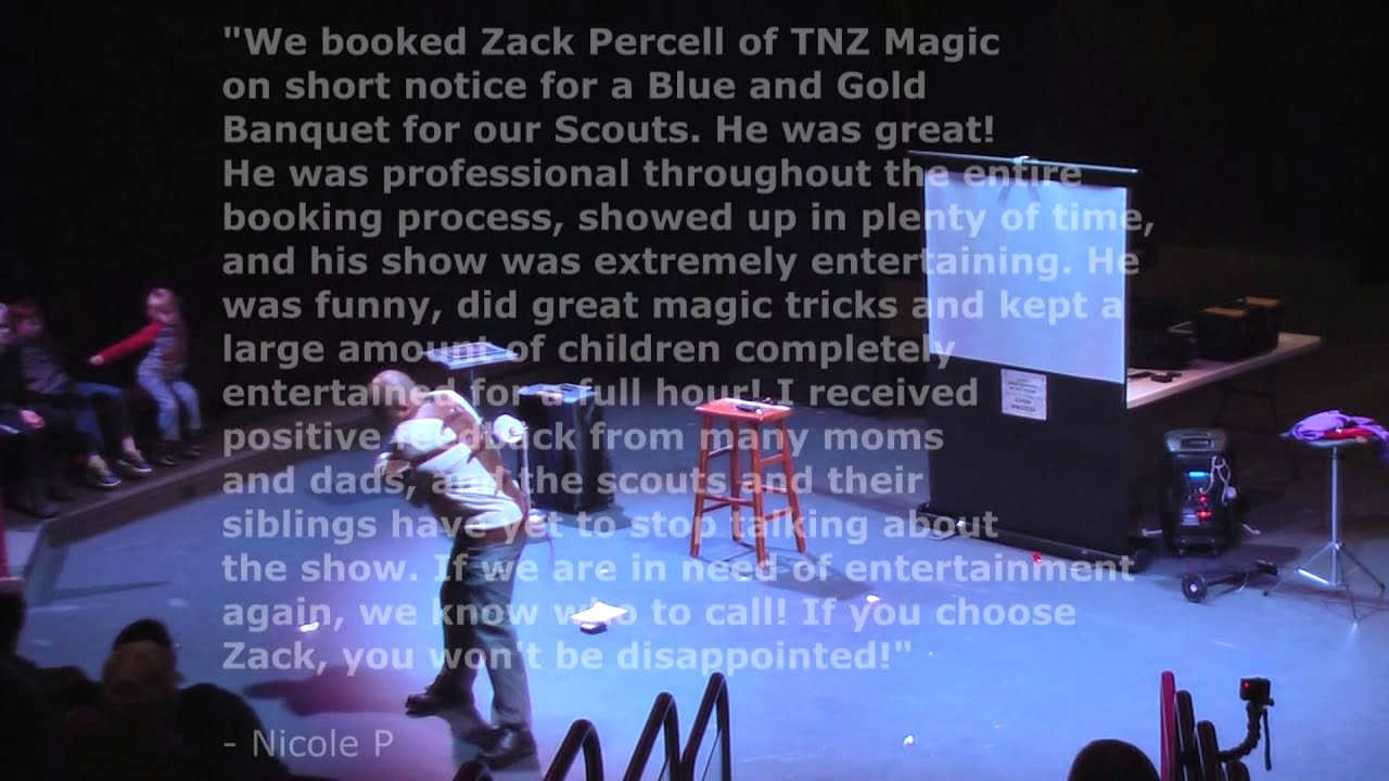 Hire Zack Percell of TNZ Magic - Magician in Rockford, IL | GigSalad