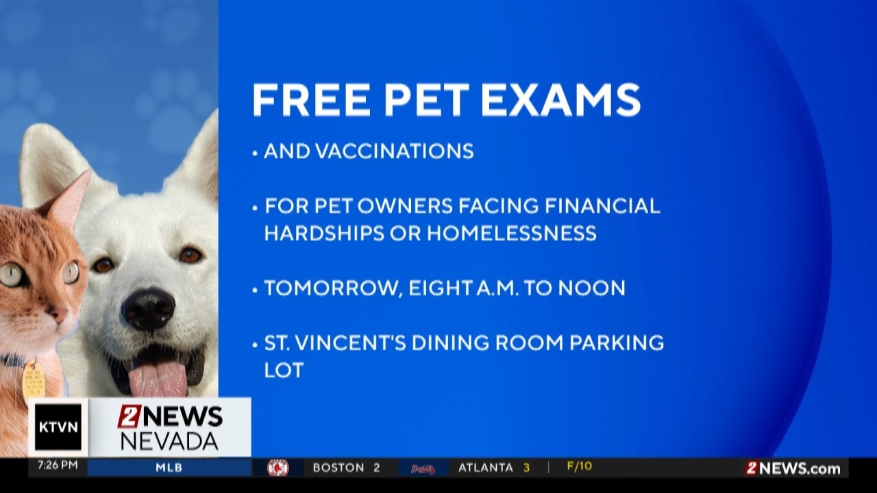 Free pet wellness clinic for those in need Saturday in Reno