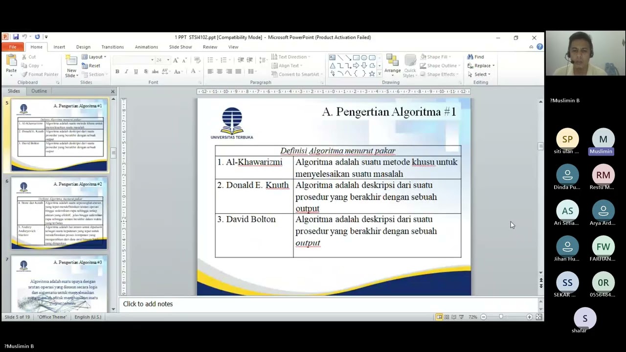 TUWEB 2: Pengenalan,Representasi Algoritma Dan Pemrograman, Flowchart, Pengenalan Pemrograman Java