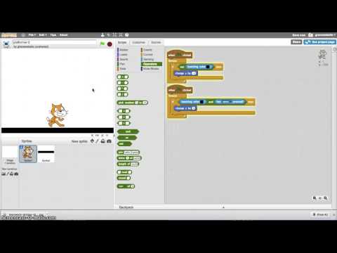 Create a simple scratch platformer | Coding with Dad