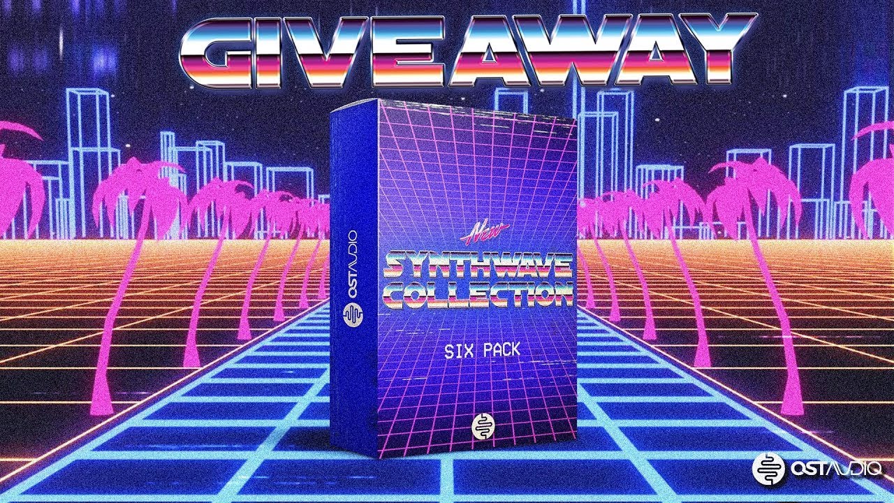 1,3 GB Synthwave Pack FREE Giveaway (1000+ Samples & Presetes)