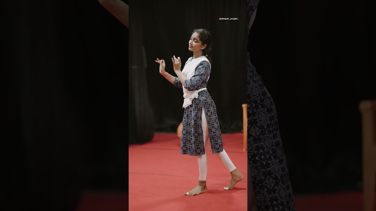 Vidushi Deeksha V attempting a 216-hour non-stop Bharatanatyam performance!! #bharathanatyam #udupi
