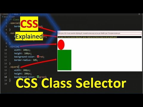 CSS class selector | CSS explained | #SmartCode