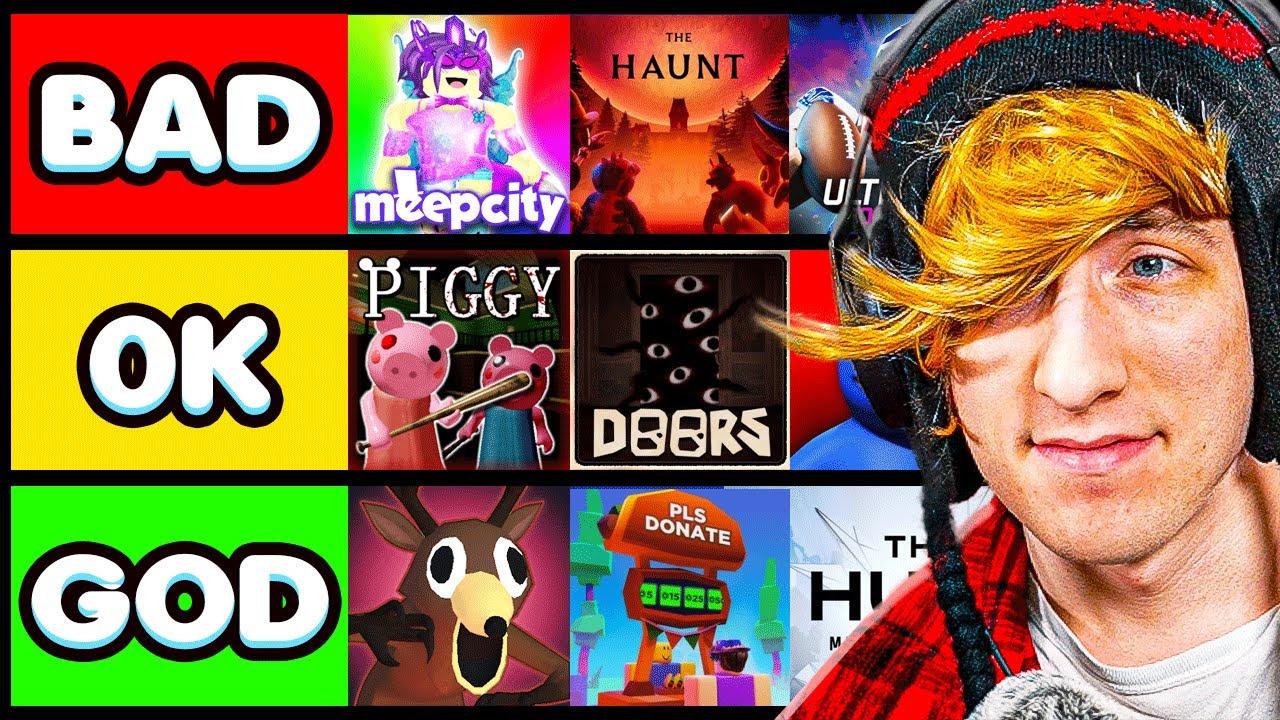 I Ranked EVERY Roblox Game in 2025..