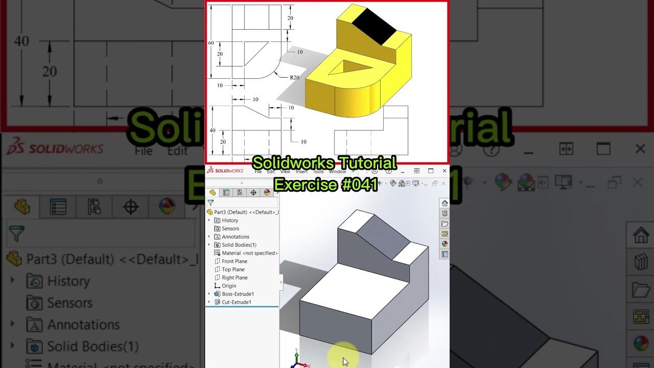 Solidworks Tutorial Exercise #041
