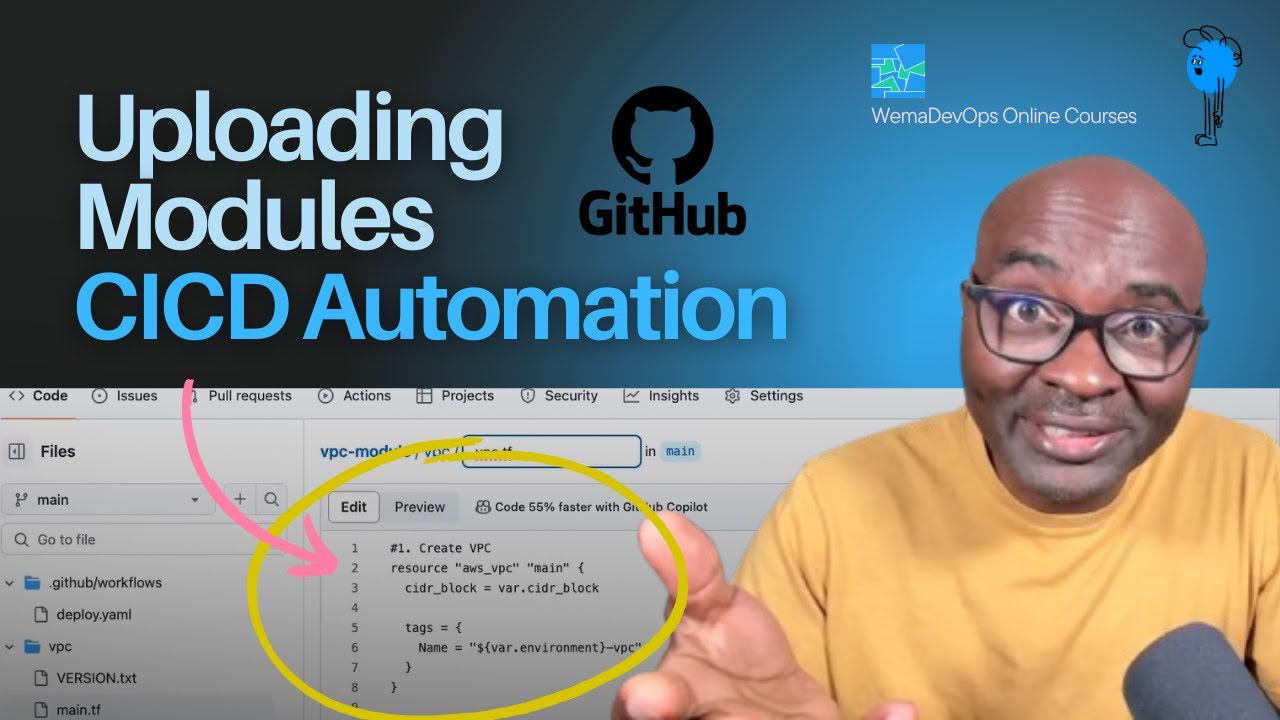 Uploading Modules - GitHub CICD Automation Introduction