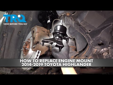 How to Replace Engine Mounts on a 2015 Toyota Highlander by HowToo
