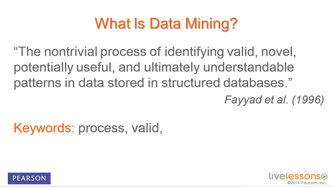 10   What Is Data Mining, and What It Is Not