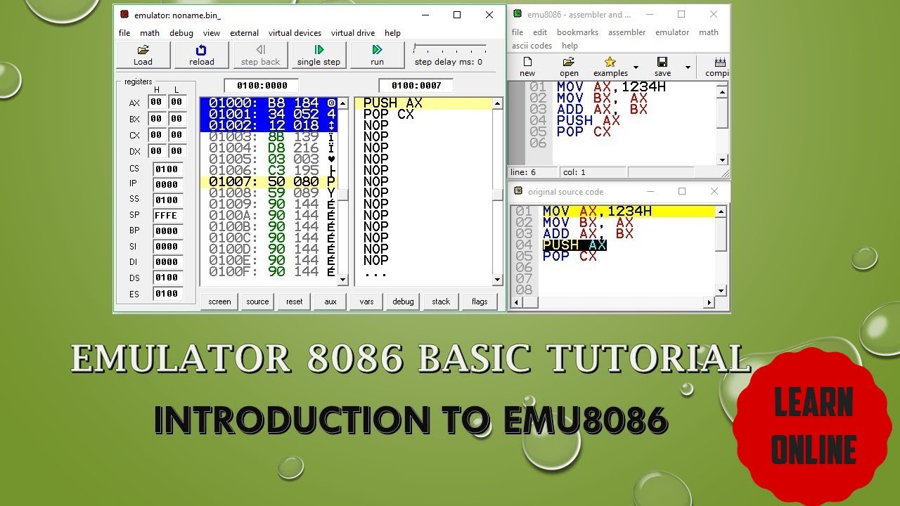 A Comprehensive Guide to EMU8086: Understanding the 8086 Microprocessor Emulator | Galaxy.ai