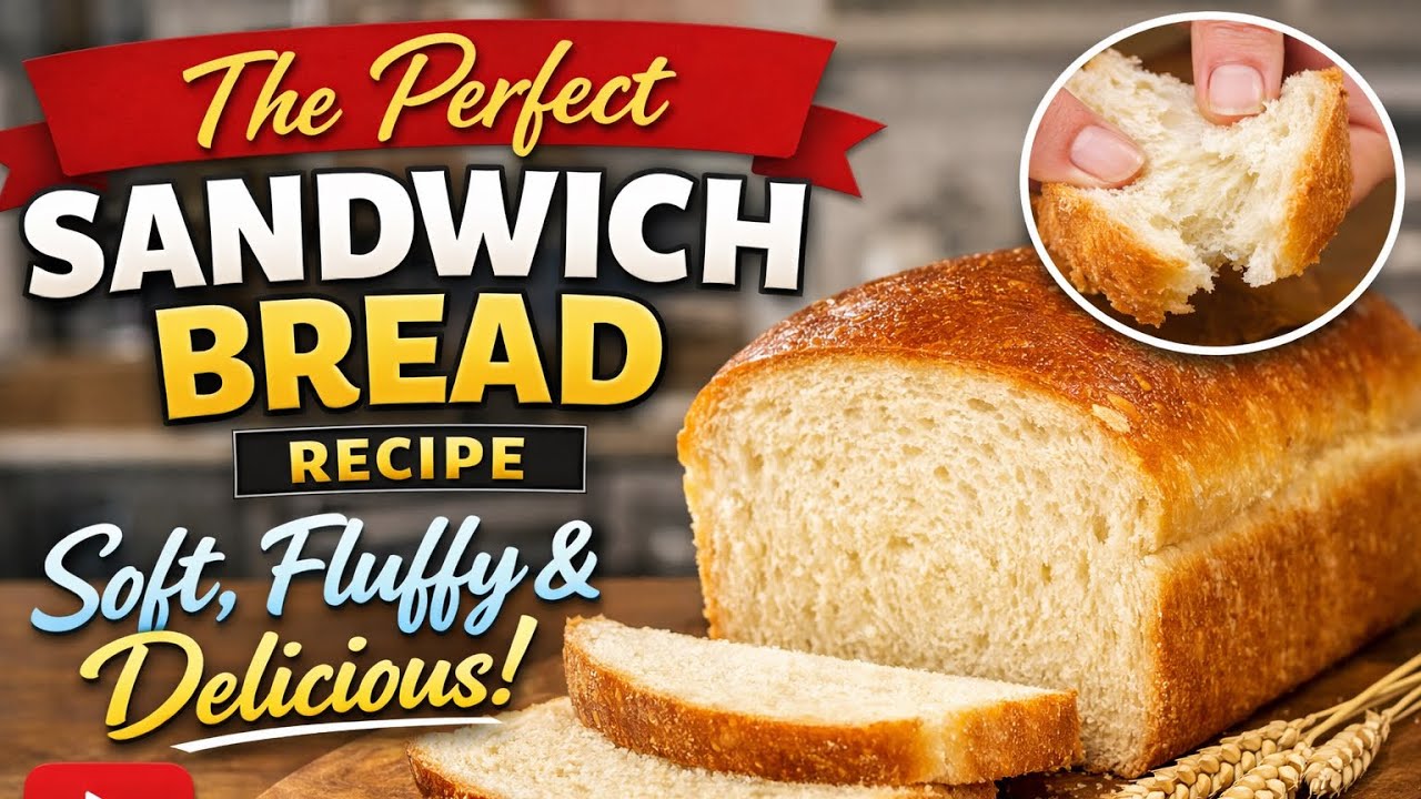 Soft Homemade Sandwich Bread Recipe (Better Than Store Bought!)
