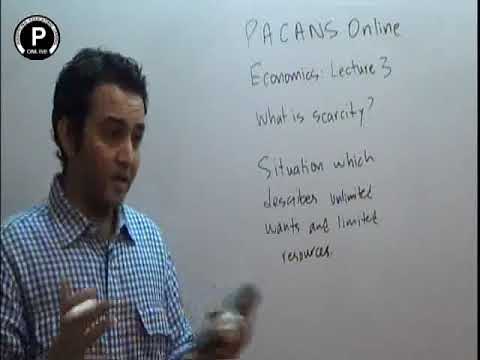 Pacans Economics in Urdu and Hindi: What is scarcity? (Best Explanation)