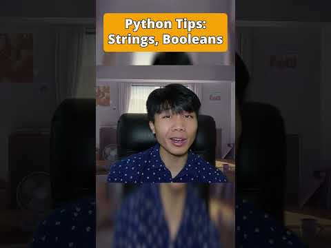 Python Tips: Strings and Boolean (full tutorial in desc) #python #pythontutorialforbeginners