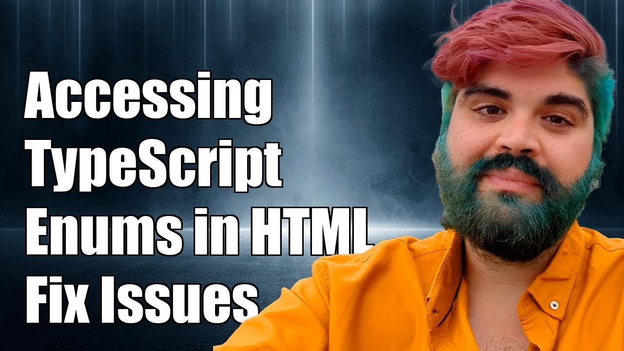 How to Access TypeScript Enum in HTML: Common Issues and Solutions
