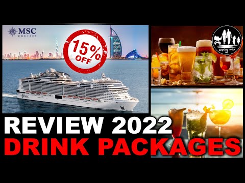 MSC Virtuosa DRINK PACKAGES # Beverage packages on cruises # REVIEW & TIPS & DISCOUNT
