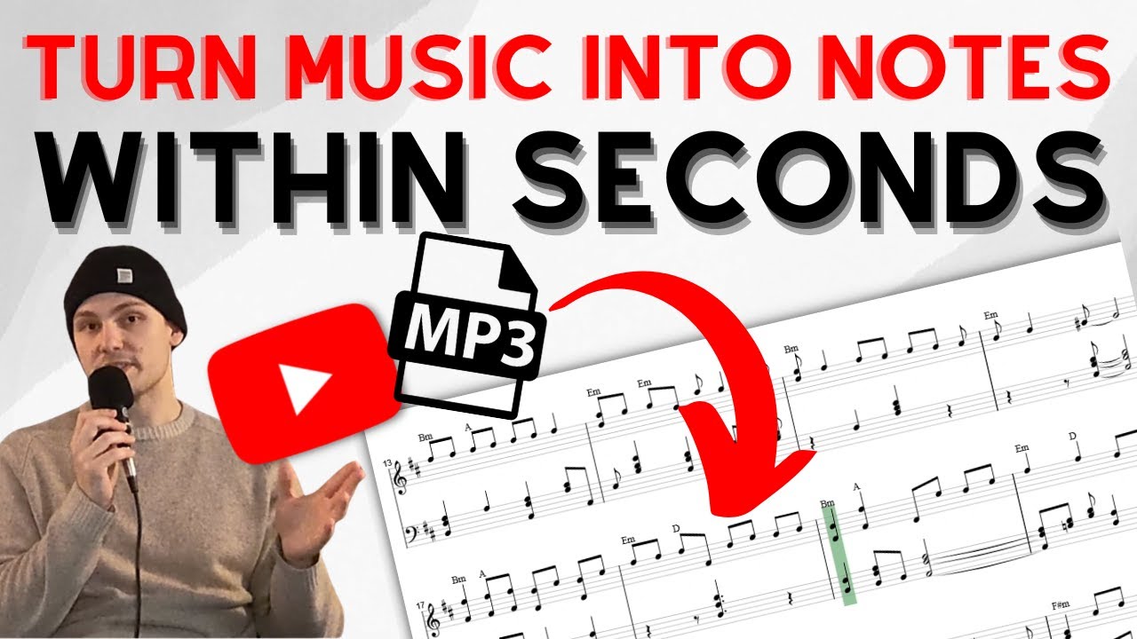 Turn MP3 and YouTube into Notes within Seconds | Klangio AI