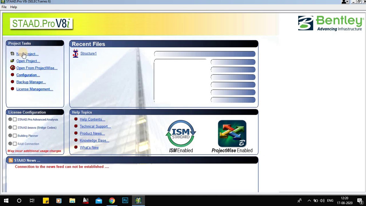 STAAD PRO - 01. User Interface