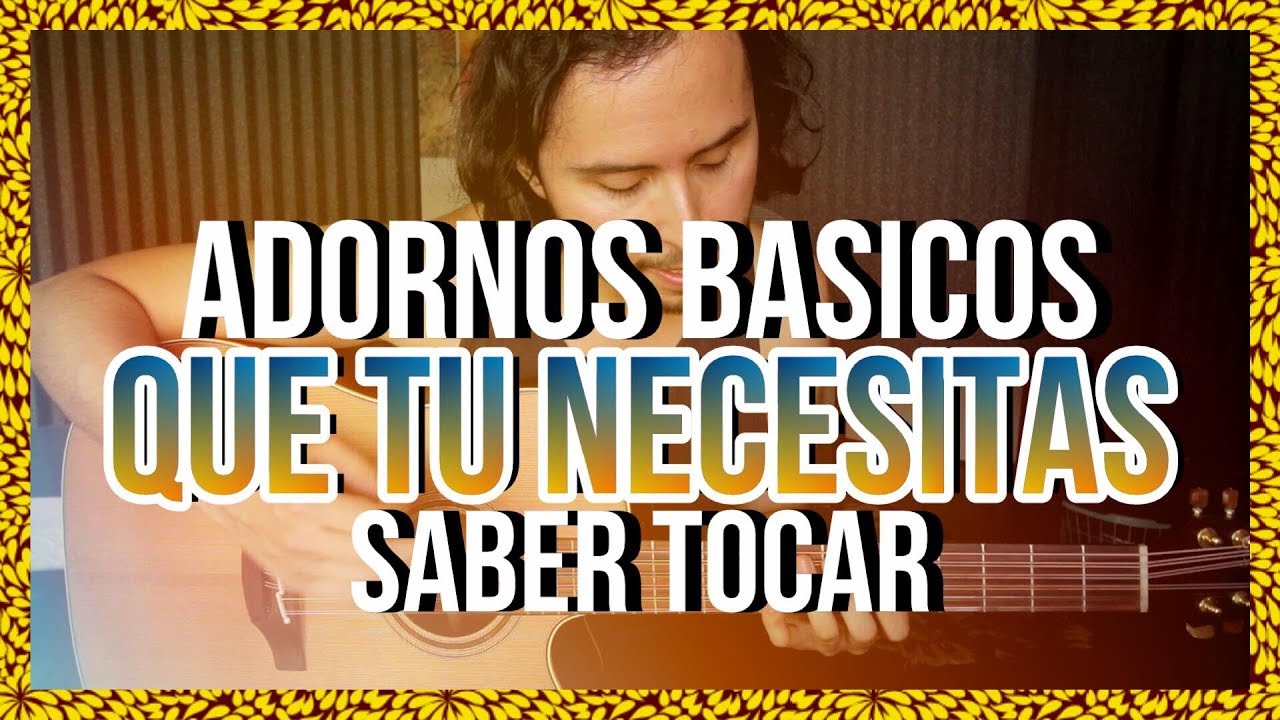 Adornos que TU DEBES SABER TOCAR! - Adornos Basicos - Como tocar Adornos