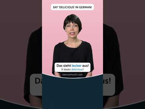Delicious: in German 🇩🇪 #shorts #German