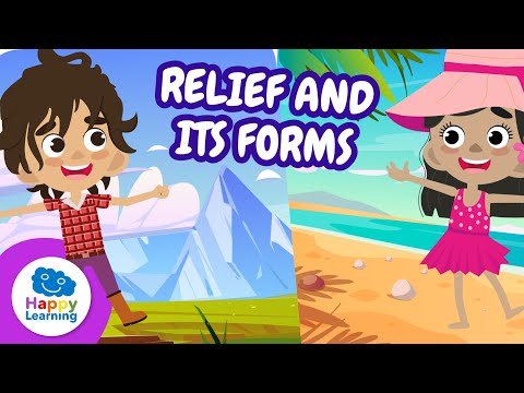 🏔️ RELIEF and its forms! | Geography | | Educational Videos for Children @HappyLearningENG