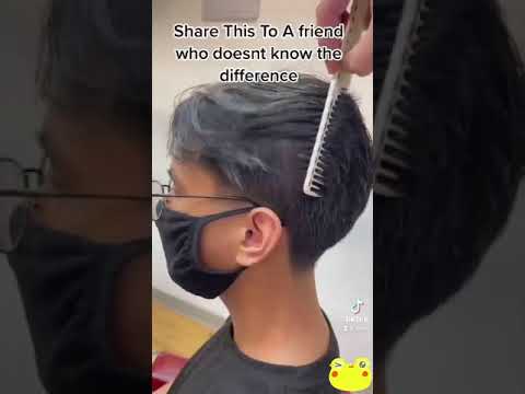 Difference Between A Taper Fade And A Full Fade | 12Pell #Shorts