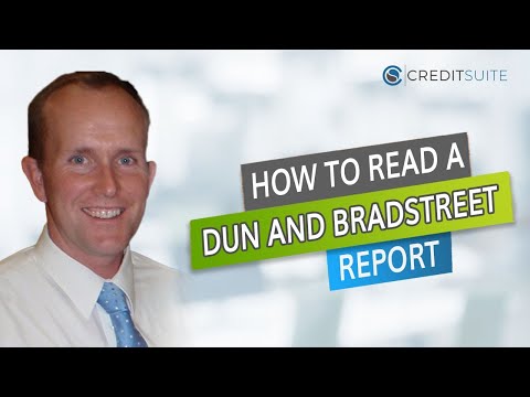 How to Read a Dun and Bradstreet Report