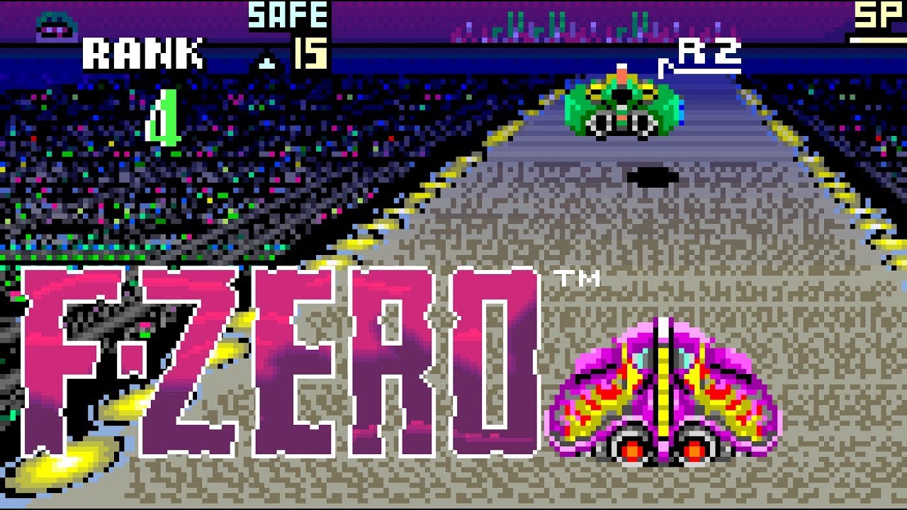 [SNES 60fps] F-Zero Longplay