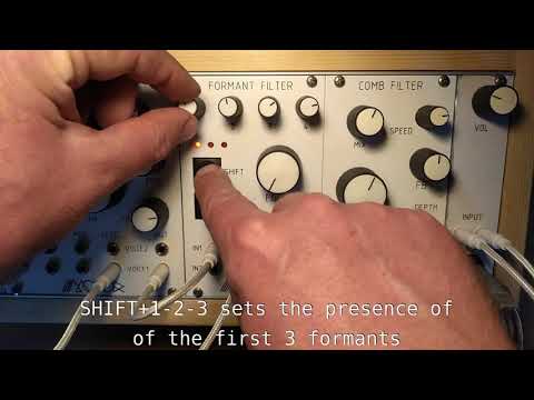 Modor Formant Filter - White w black text | Reverb