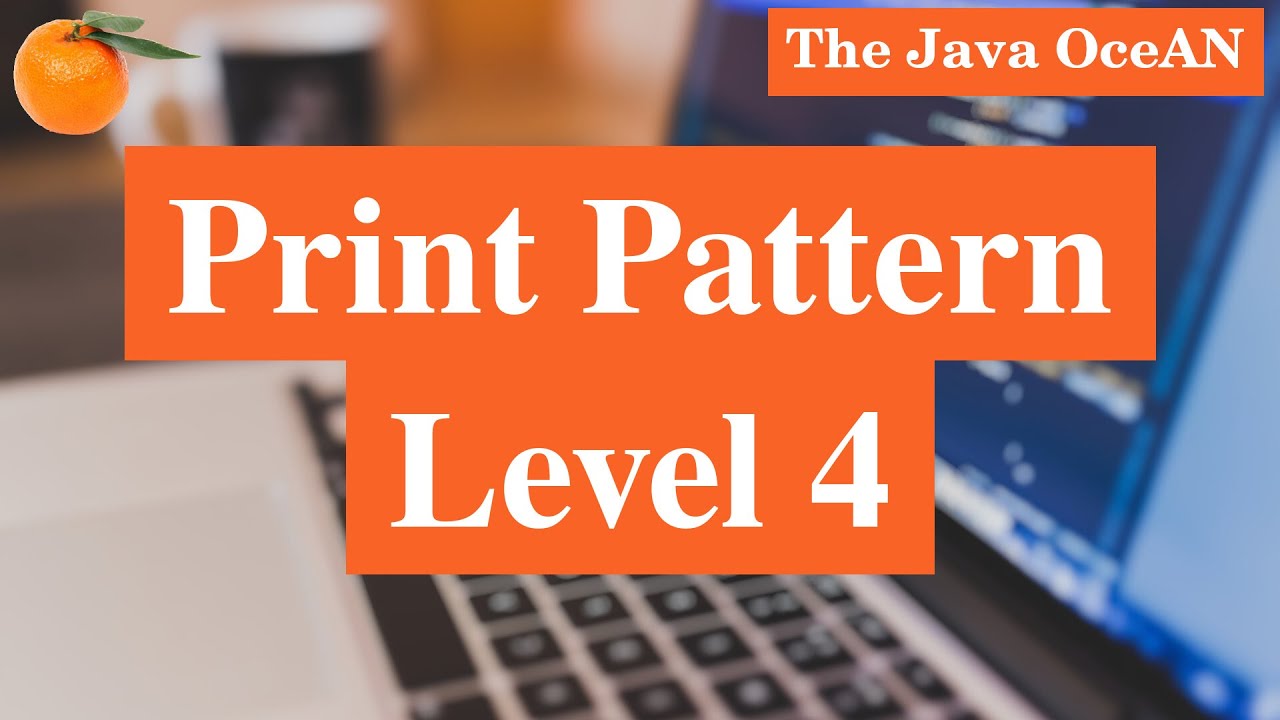 Print Pattern in Java - Level 4 | Quick Deep Dive | Interview Question