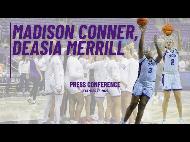 TCU: "Got smacked in the face a little bit": TCU star Madison Conner ...